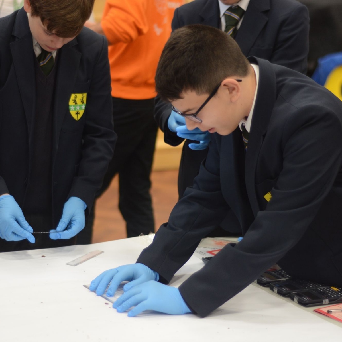 Crookhorn College - Forensic Science Workshop with Bournemouth University