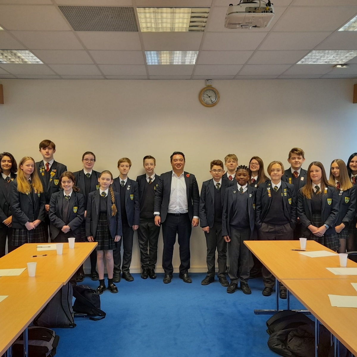 Crookhorn College - Parliament Week at Crookhorn