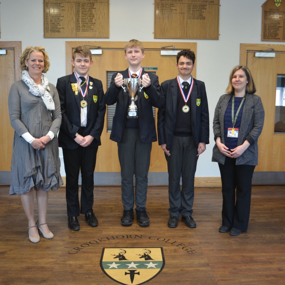 Crookhorn College - Year 11 Computer Science students smash 'Code Quest ...
